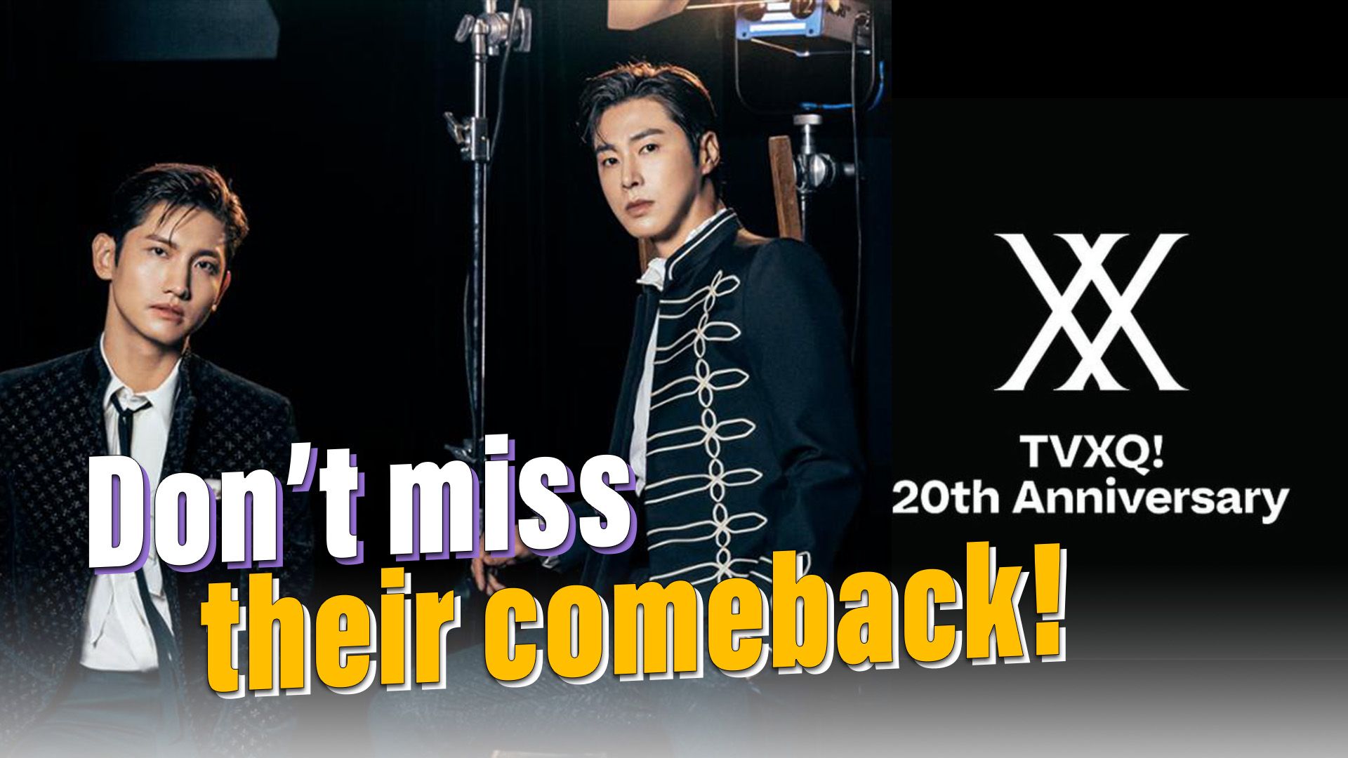 [ภาษาอังกฤษ] TVXQ gearing up for 20th anniversary comeback｜K1 ...