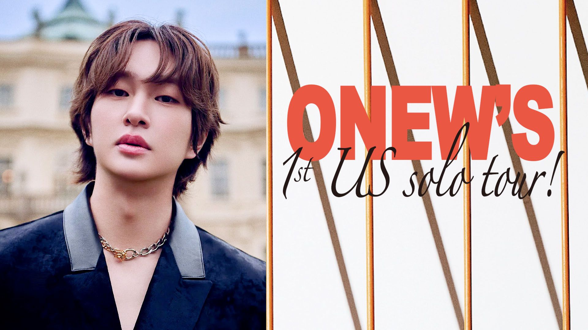 SHINee's Onew announces his 1st solo tour in the U.S.｜K1 Entertainment ...