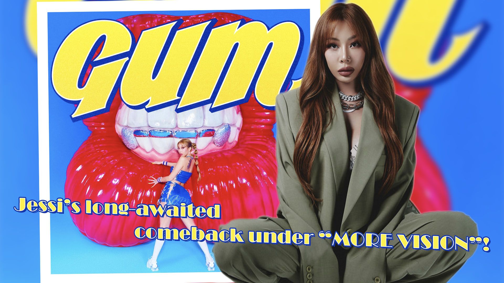 [ภาษาอังกฤษ] Jessi Drops New teaser image for “GUM”｜K1 Entertainment News