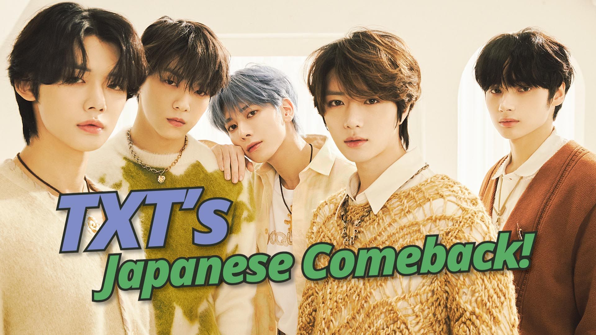 TXT teases Japanese comeback with 'Sugar Rush Ride'｜K1 Entertainment ...